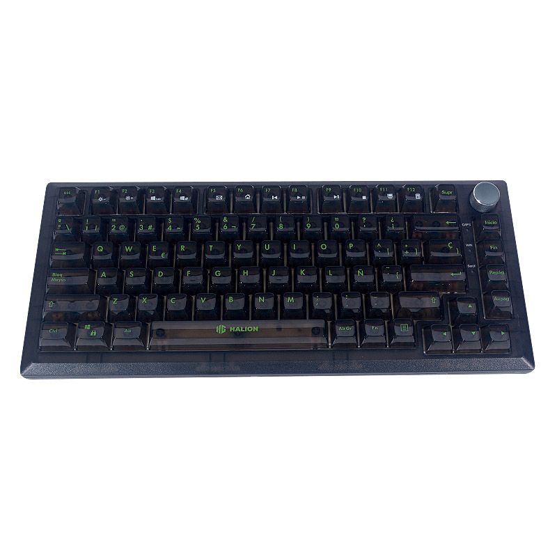 TECLADO HALION GASKET HA-K751 | MECANICO | SW-BLUE | RGB - Naruto Store